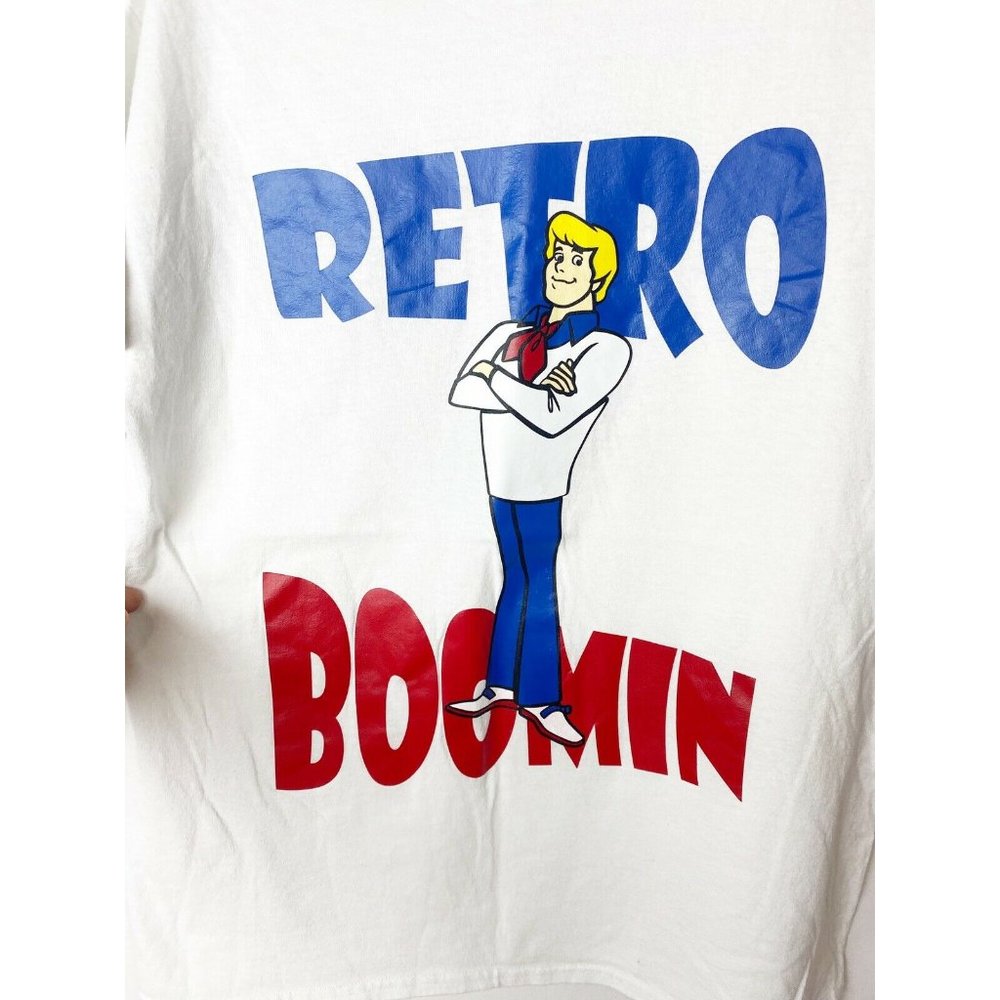 Gildan Fred Scooby “Retro Boomin” Large T-Shirt - Gem
